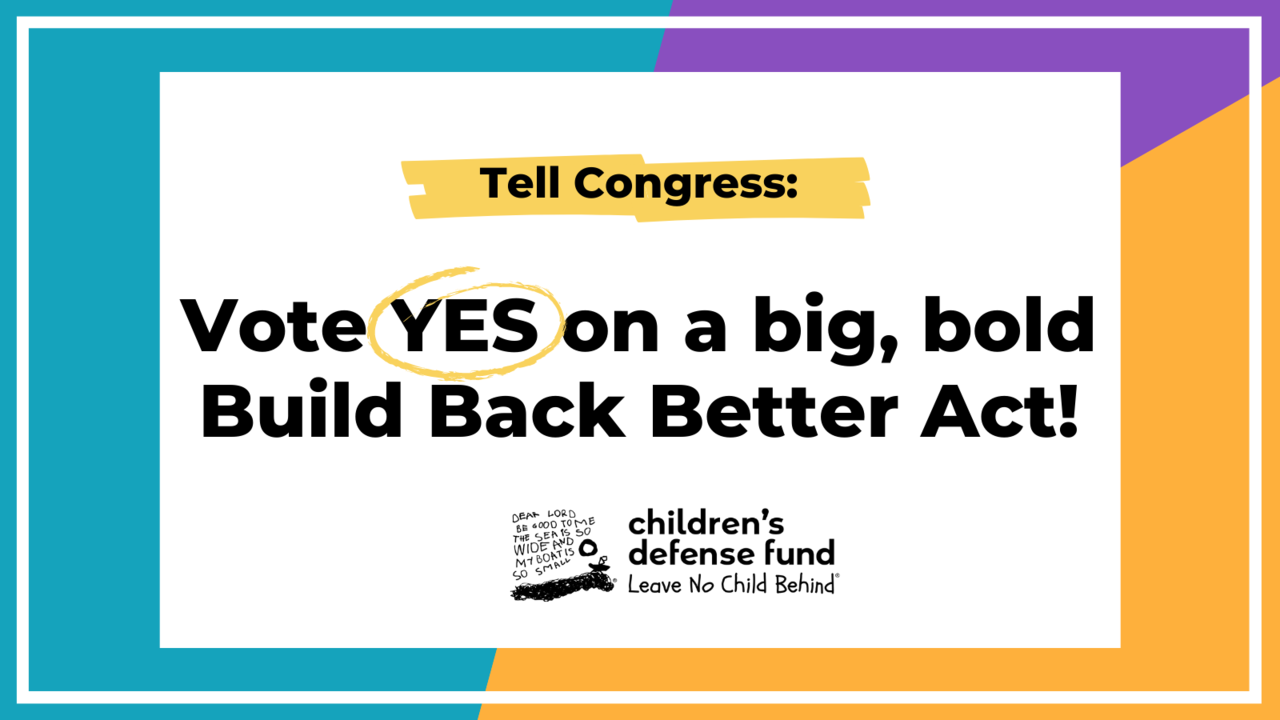 Tell Congress: Pass a Robust Build Back Better Act!