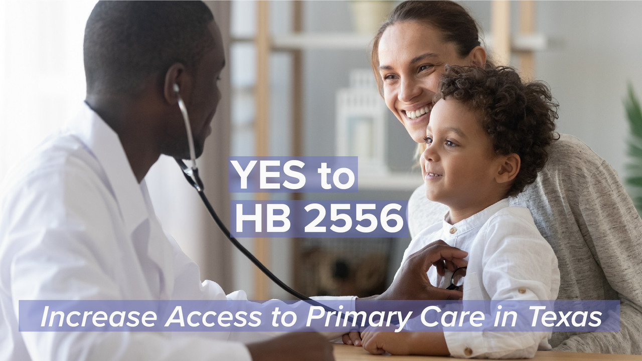 Texas House Health Care Reform Committee to SUPPORT HB 2556!