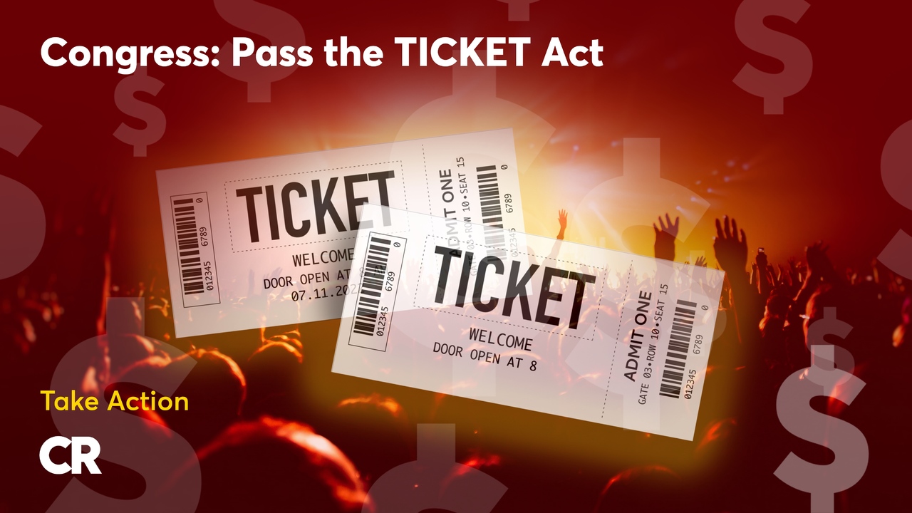 End hidden junk fees on event tickets!