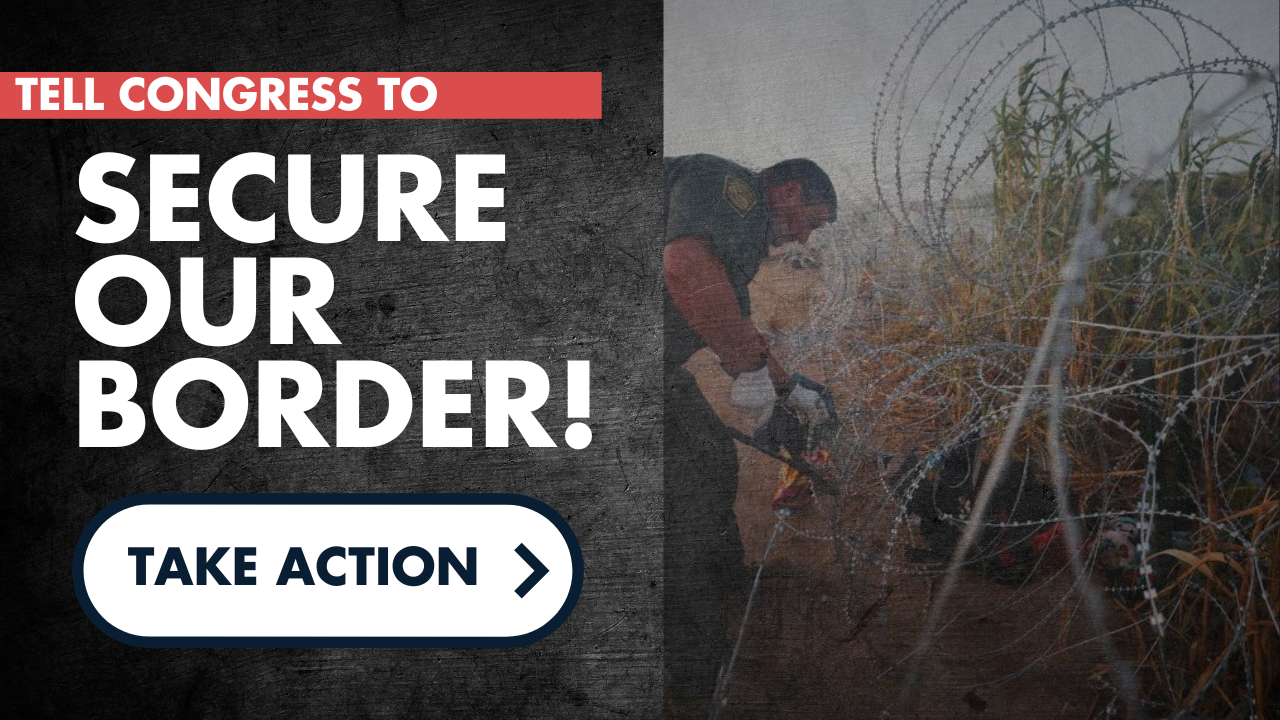 TELL CONGRESS: SECURE OUR BORDER!