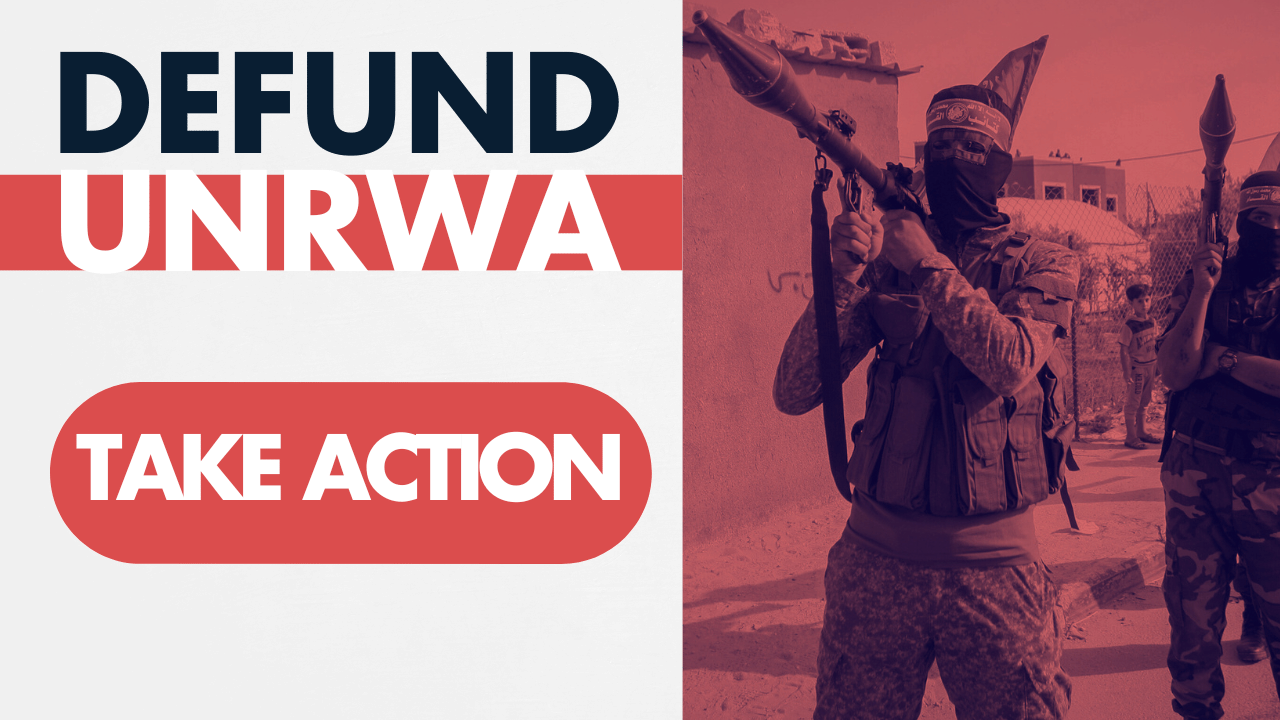 DEFUND UNRWA!