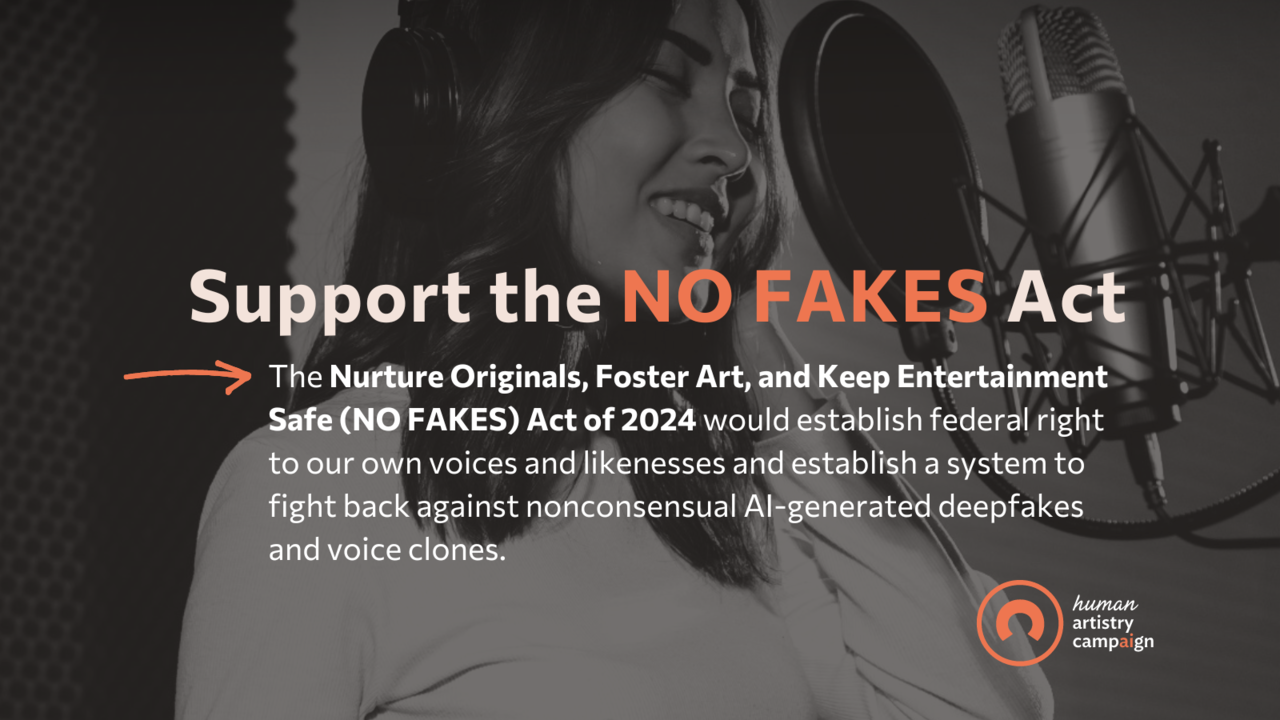 Support The NO FAKES Act