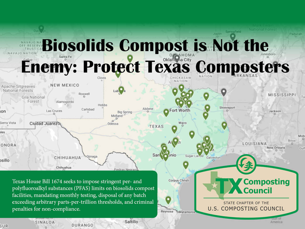 Biosolids Compost is Not the Enemy: Protect Texas Composters