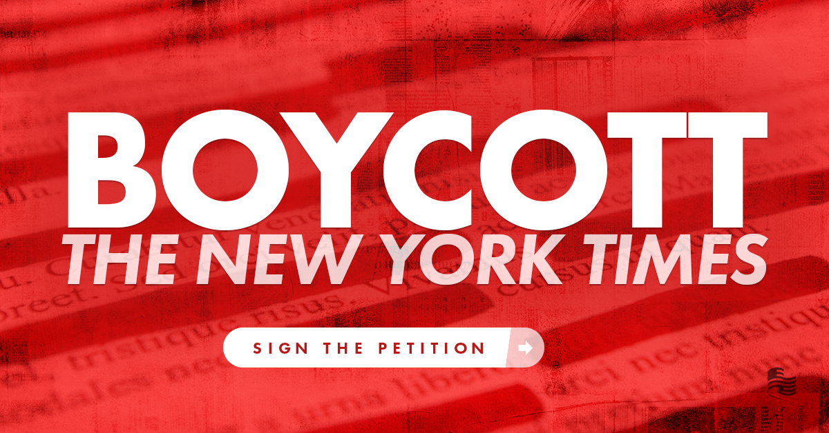 Boycott the New York Times!